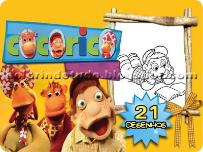 COCORICÓ - Desenhos para Colorir - Desenhos Para Colorir